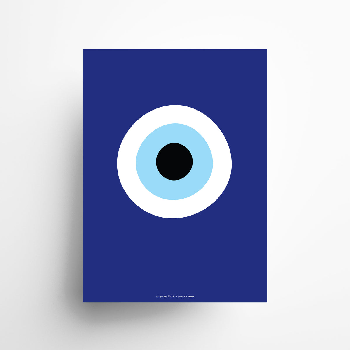 The Blue Evil Eye poster – Thiki Greece