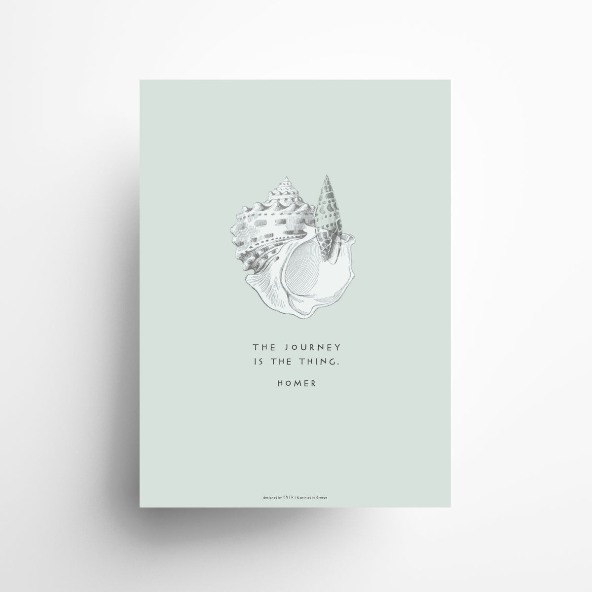 Homer poster – Thiki Greece
